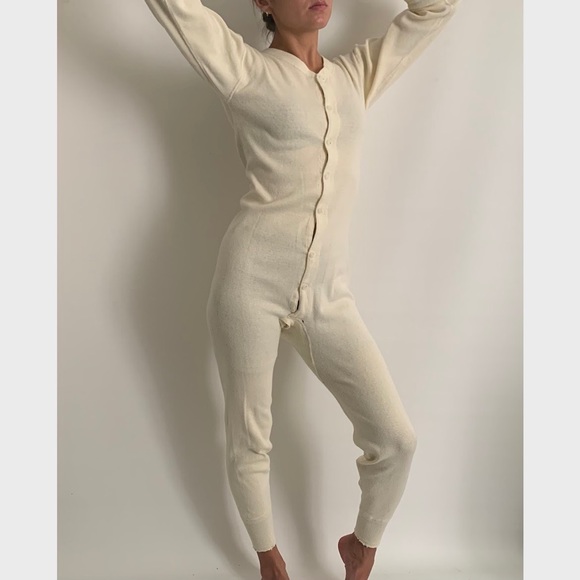 Monarch | Intimates & Sleepwear | Vintage 5s Monarch Cream Long ...